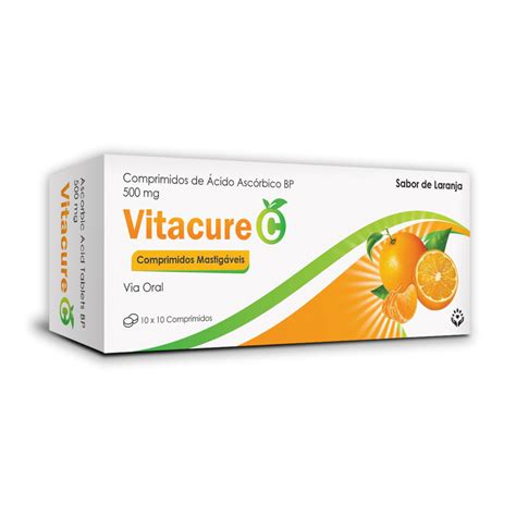 Vitacure Cvitamin C Chewable Tablets 500mg Medicure