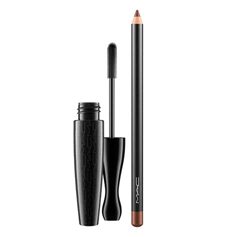 Mac Kit De Maquiagem Máscara Para Cílios Lápis Delineador
