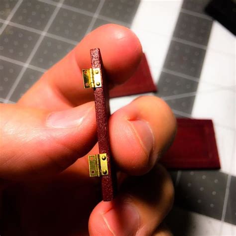 Tiny Hinges Miniature Miniatureartisan Dollhouse Dollhouseminiatures Roombox