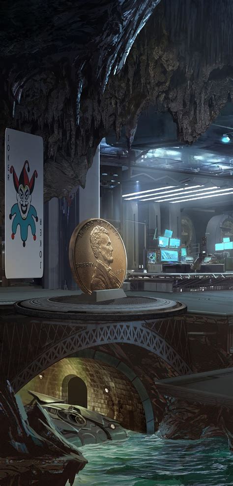 The Batcave Background