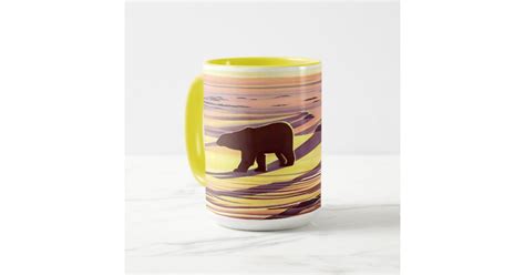 Mother Bear Art Cups Mugs Polar Bear Cup And Glasses Zazzle