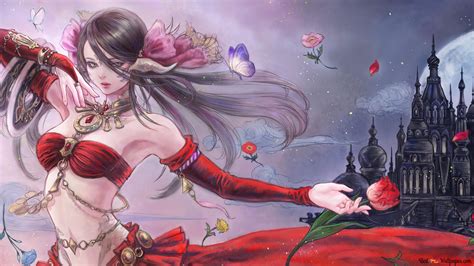 Dancer Au Ra Final Fantasy Xiv Online Video Game 4k Wallpaper