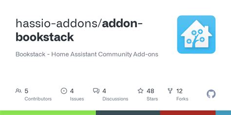 Github Hassio Addonsaddon Bookstack Bookstack Home Assistant
