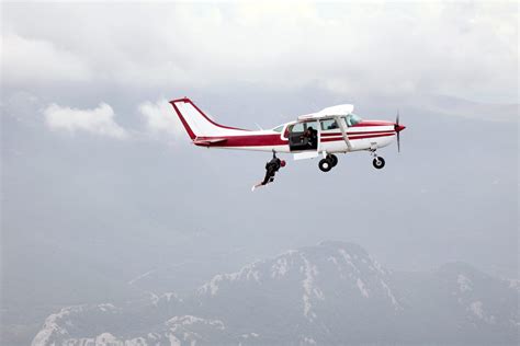 Inside Skydiving Plane