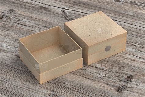 两个方形盒子开了又合上素材 花瓣网