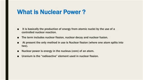 Nuclear Power Boon Or Bane Ppt
