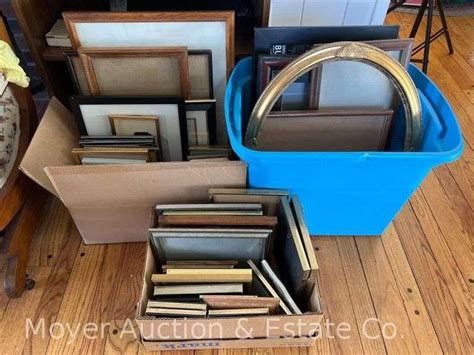 Group Of Asst Picture Frames Moyer Auction And Estate Co Inc