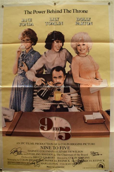 9 To 5 Signed Autographed Movie Posters