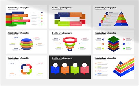 Creative Layer Infographic Presentation Template