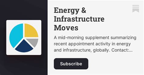 Energy And Infrastructure Moves Substack