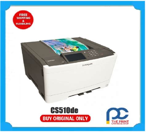 Lexmark Cs510de A4 Color Laser Network Printerduplexer 30ppm 708kcm