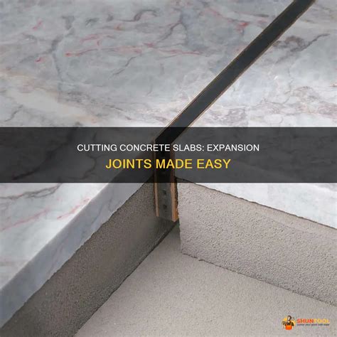 Cutting Concrete Slabs Expansion Joints Made Easy Shuntool