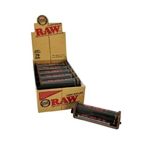 Raw 2 Way Hemp Plastic Rolling Machines Gotham Distro