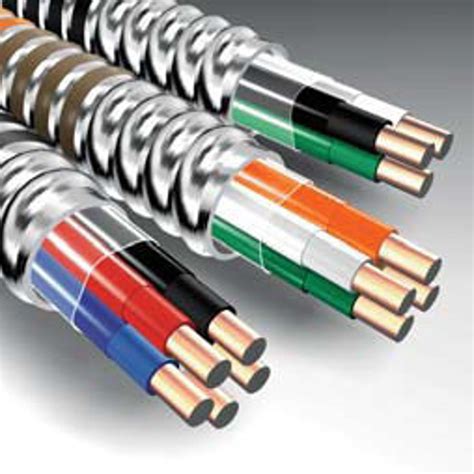 2160s60 01 Mc Lite Type Mc Traditional Armored Cable With Groundi