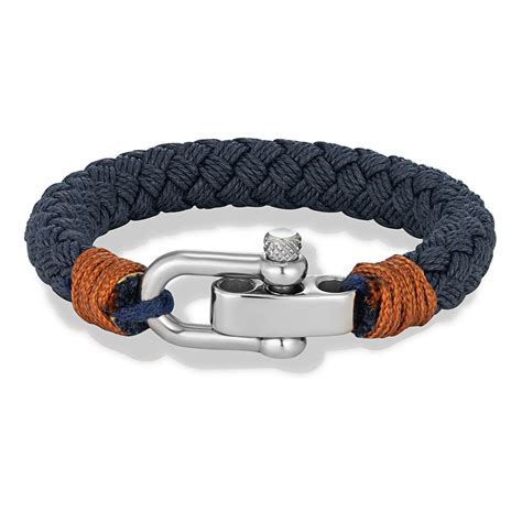 Mens Rope Bracelets Armoured Elegance Nautical Inspired Designs