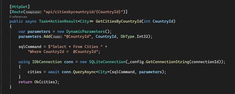 Countries Cities Part Blazor Web Assembly