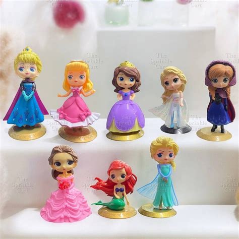 Disnney Princess Birthday Cake Topper Decoration Tcc Shopee Philippines