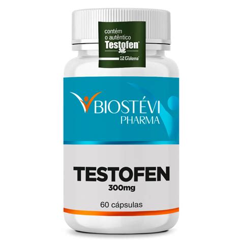 Testofentestofen 300mg 60 Cápsulas Anabólico Natural Biostévi