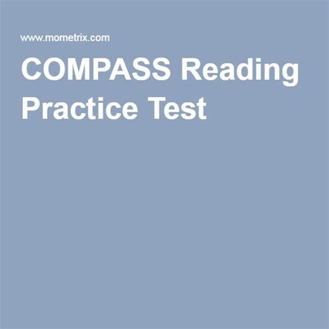 Compass English Test Compass Ssmsr