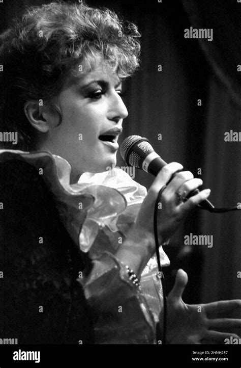 Romanian Singer Corina Chiriac In Los Angeles Usa In The 1990s Stock