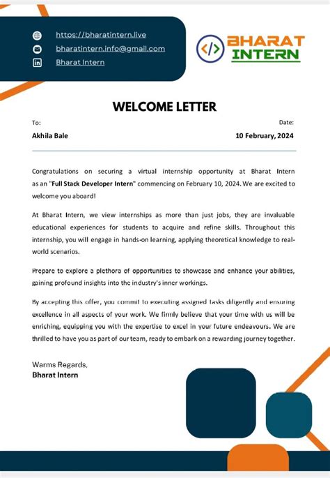 Internship Fullstackdevelopment Akhila Bale