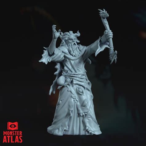 3d Printable Halaster Blackcloack By Monster Atlas
