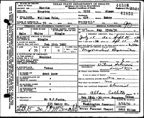 Friederich Wilhelm “william” Puls 1860 1930 Find A Grave Memorial