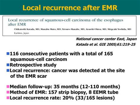 Endoscopy In Gastrointestinal Oncology Slide 4 I Oda Esophageal