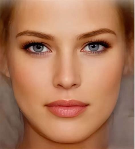 Perfect Female Face True Eve Face Forehead Shapes Perfect Face