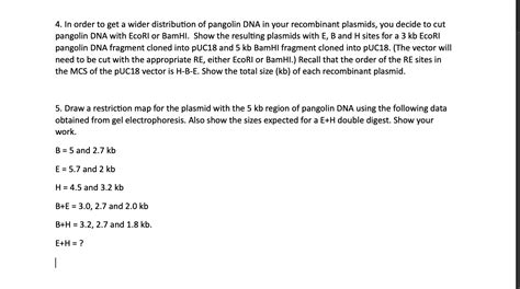 Solved 4 In Order To Get A Wider Distribution Of Pangolin