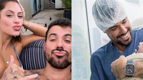 Lipe Ribeiro Mostra Rostinho Do Filho Pela Primeira Vez Dia Que Minha Vida Fez Sentido