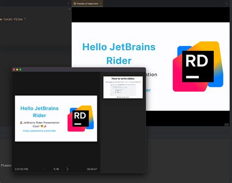 markdown powered slides in jetbrains ides the tools blog