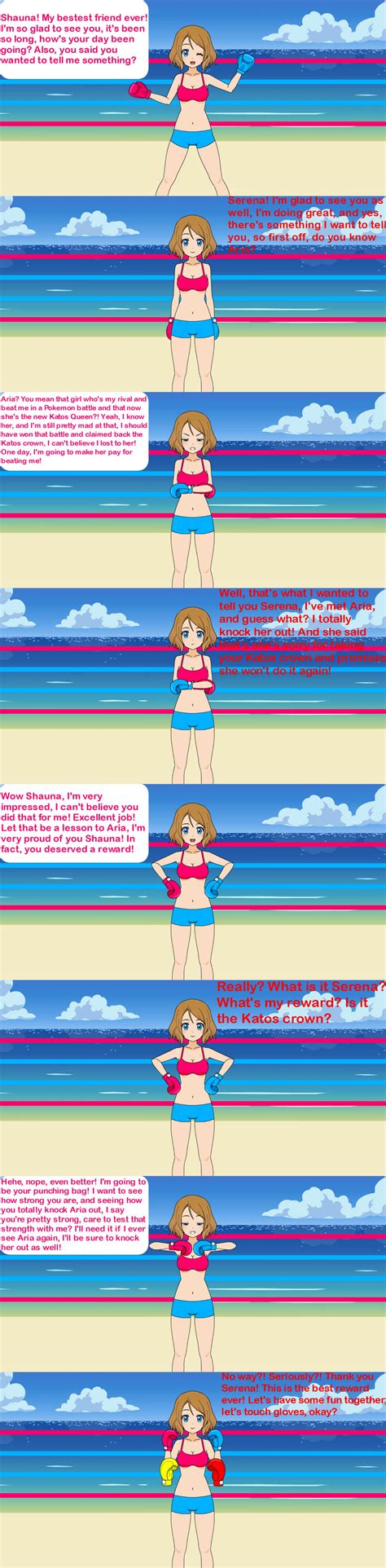 You Shauna Vs Serena Part 1 By Justin14402 On Deviantart
