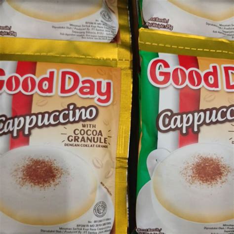Jual Good Day Cappuccino 25g X10sachet Shopee Indonesia