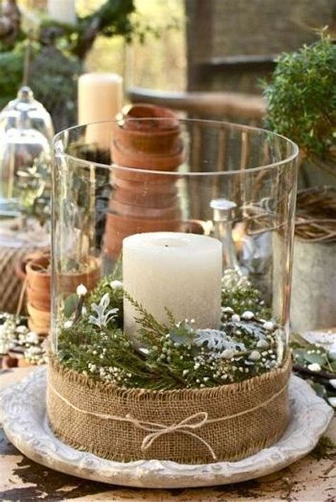 Décoration De Noël Diy De Table Avec Bougie 28 Décorations De Noël Diy à Tomber Par Terre Elle