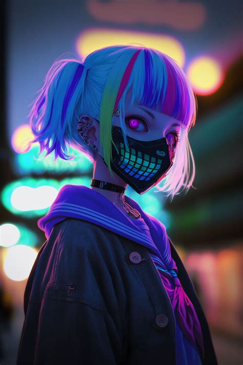 Mask Girl By Kiri13des On Deviantart