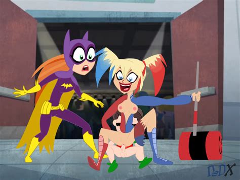 Rule 34 1boy 2girls Alternate Version Available Barbara Gordon