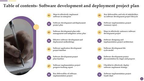 Software Development And Deployment Project Plan Ppt Powerpoint Presentatio