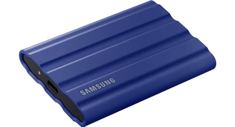 Samsung T7 Shield Portable 1tb Ssd Usb3 2 Gen2 Usb C A Blue Ln125924
