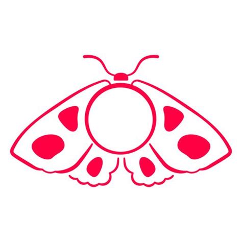 Ladybug Insect Label Design