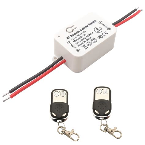 Dieserc 433mhz Universal Wireless Remote Control Switch Dc 12v 24v 1ch