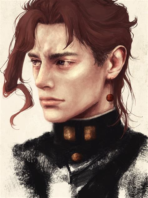 Another Realistic Kakyoin Portrait Rkakyoin
