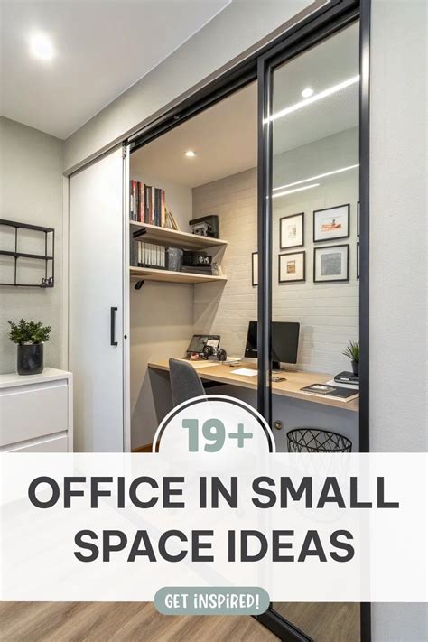 19 Clever Office In Small Space Ideas Small Space Office Small