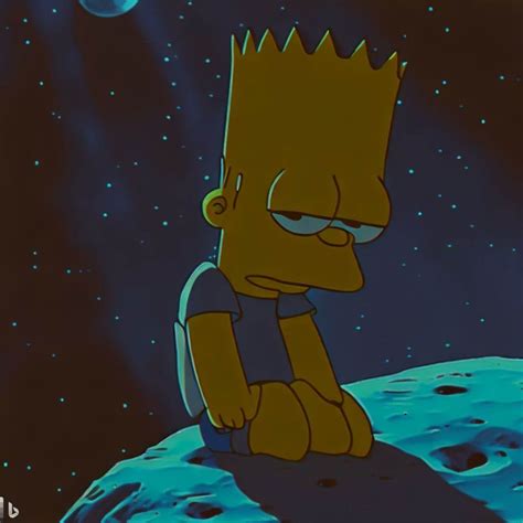 Sad Bart R Dalle2