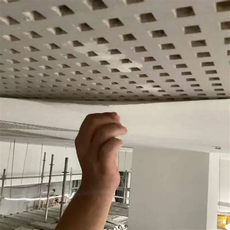 Monolithic Acoustical Ceilings Perforated Gypsum Board Drywall Systems