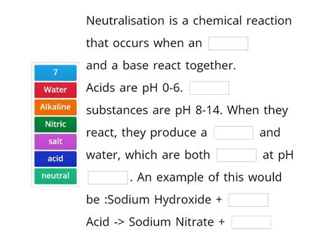 Neutralisation Complete The Sentence