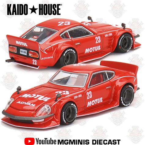 Kaido House X Mini Gt 164 Datsun Kaido Fairlady Z Motul Mgminis Diecast