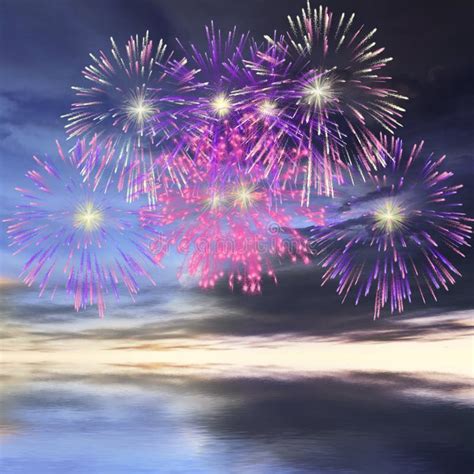 Digital Firework Stock Illustration Illustration Of Calendar 26927733