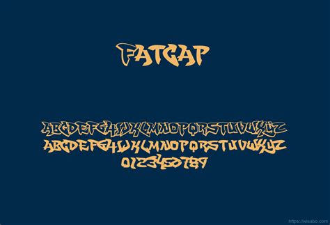 Fatcap Font Free Download Ttf Otf Wisabo Fonts
