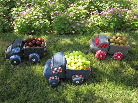 Pickup Truck Basket Of Fabric Tutorial ~ Diy Tutorial Ideas